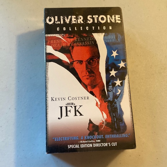 Warner Bros. | Media | Jfk Oliver Stone Collection Vhs Movie Starring ...